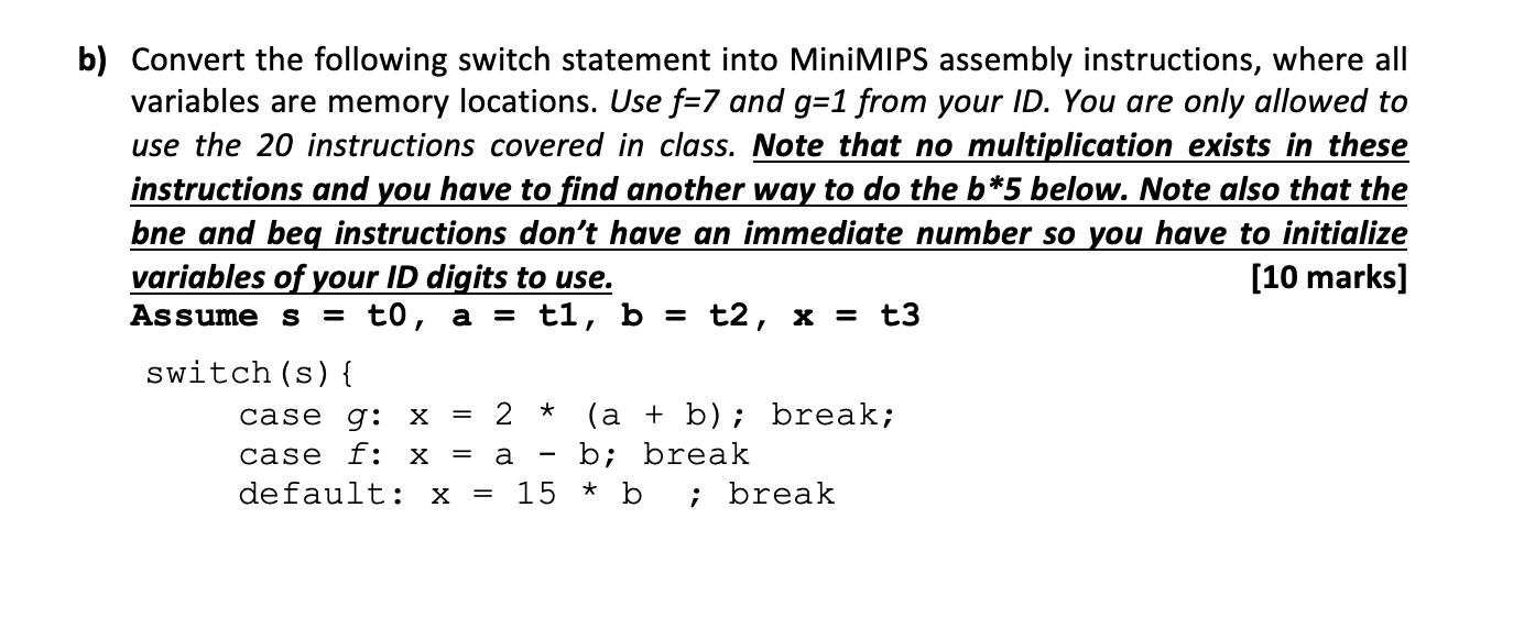 Solved \begin{tabular}{|l|ll|} \hline Instruction & | Chegg.com