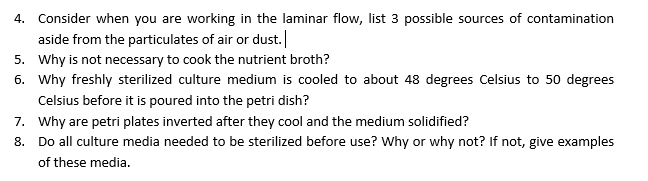 Solved 4. Consider when you are working in the laminar flow, | Chegg.com