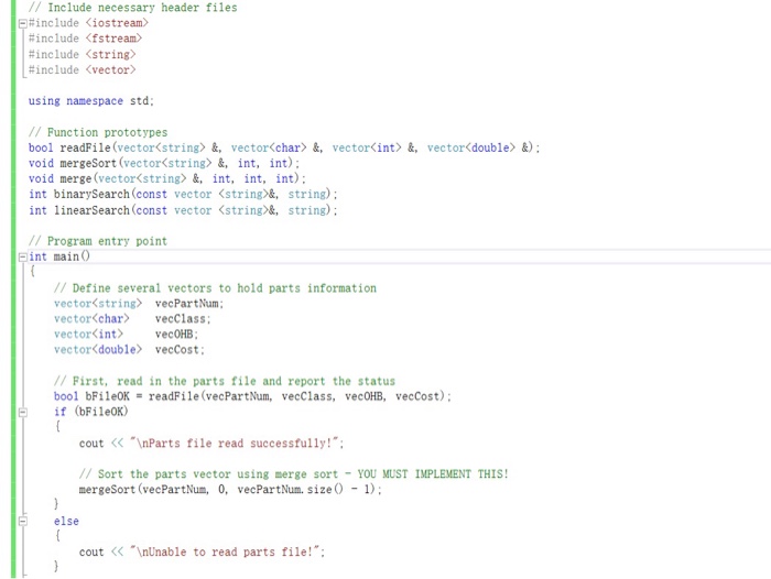 Solved For this homework, write a program that implements | Chegg.com