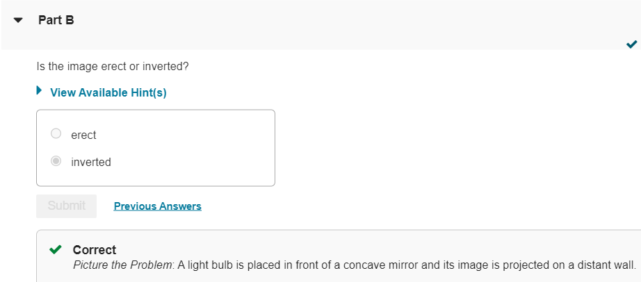 Solved Shaving/makeup mirrors typically have one flat and | Chegg.com