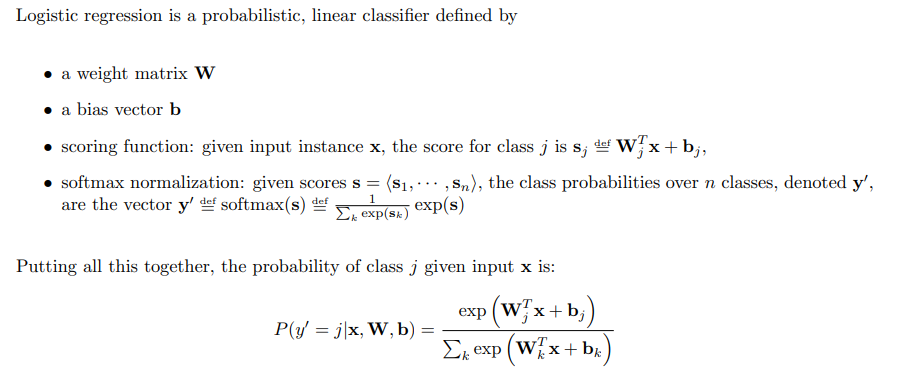 Logistic regression is a probabilistic, linear | Chegg.com