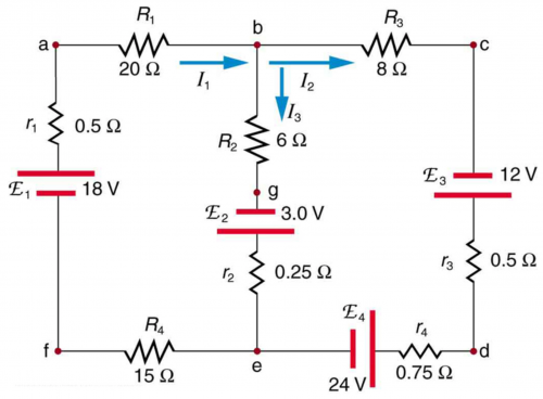 Solved Kirchhoff’s Rules - Activity Find the current that | Chegg.com