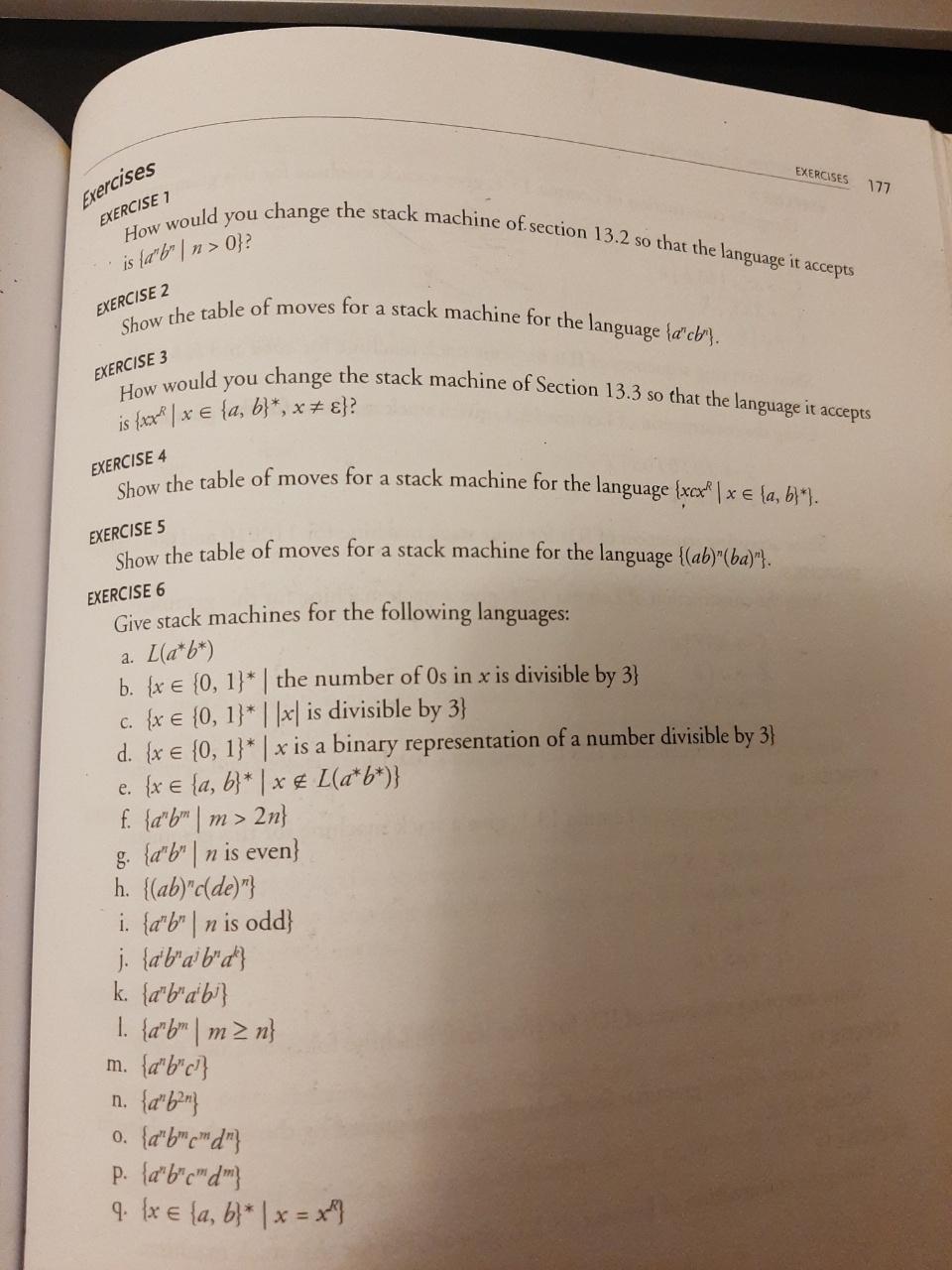 Solved EXERCISES 177 Exercises EXERCISE 1 How would you | Chegg.com