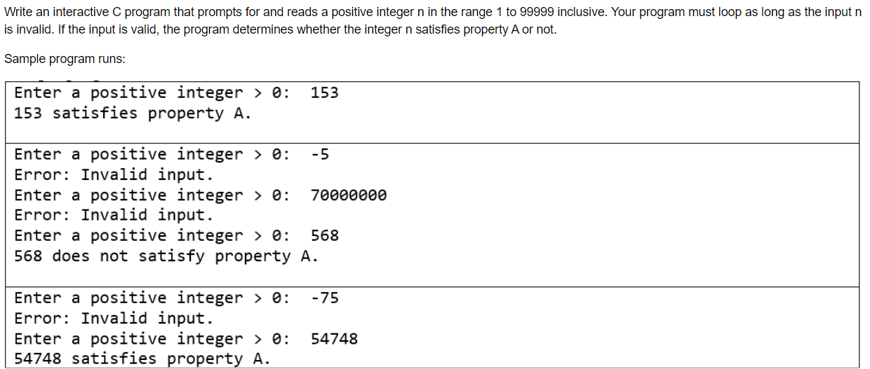 Solved An n-digit positive integer x greater than 0: | Chegg.com