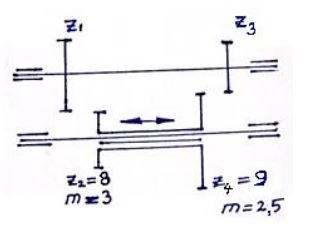 Solved In a gear mechanism given in the figure, the input | Chegg.com