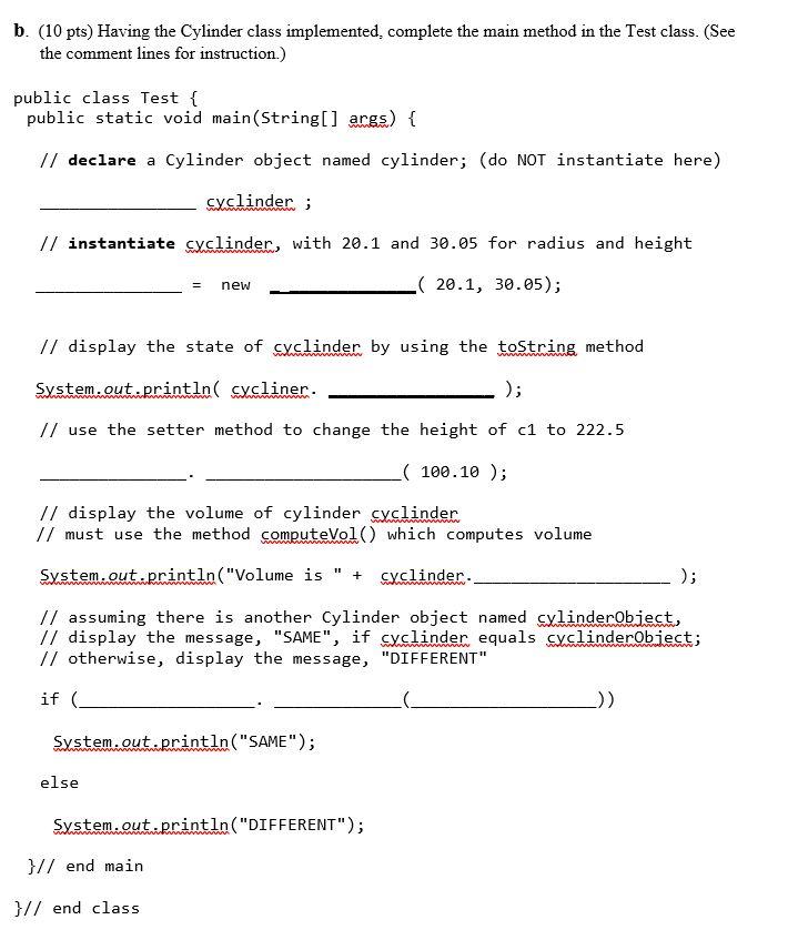 Solved 2.(30 pts) The following UML class diagram and table | Chegg.com