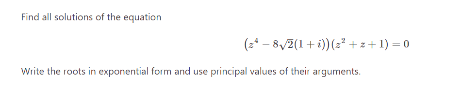 Solved Find all solutions of the | Chegg.com