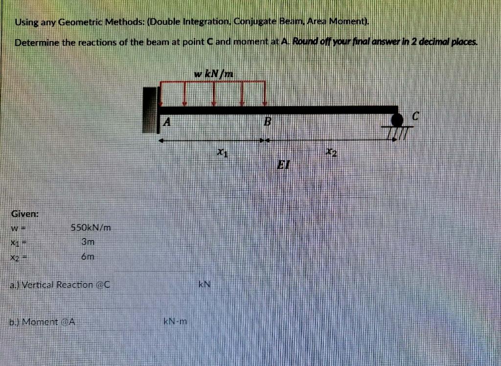 Solved Using any Geometric Methods: (Double Integration. | Chegg.com