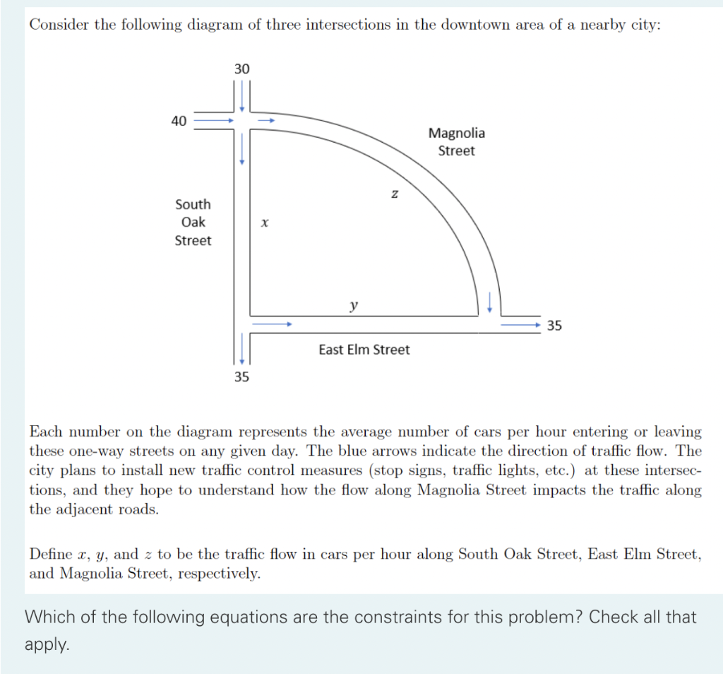 Solved a. a. y+z=35 b. x + y + z= 70 c. x - y= 35 d. x + | Chegg.com