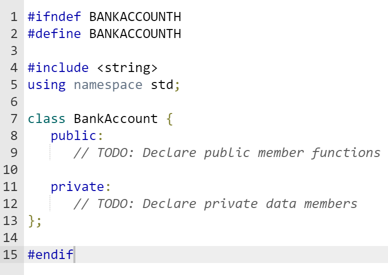 Solved 24.1 LAB: BankAccount class Given main(), define the | Chegg.com Solved 24.1 LAB: BankAccount class Given main(), define the | Chegg.com