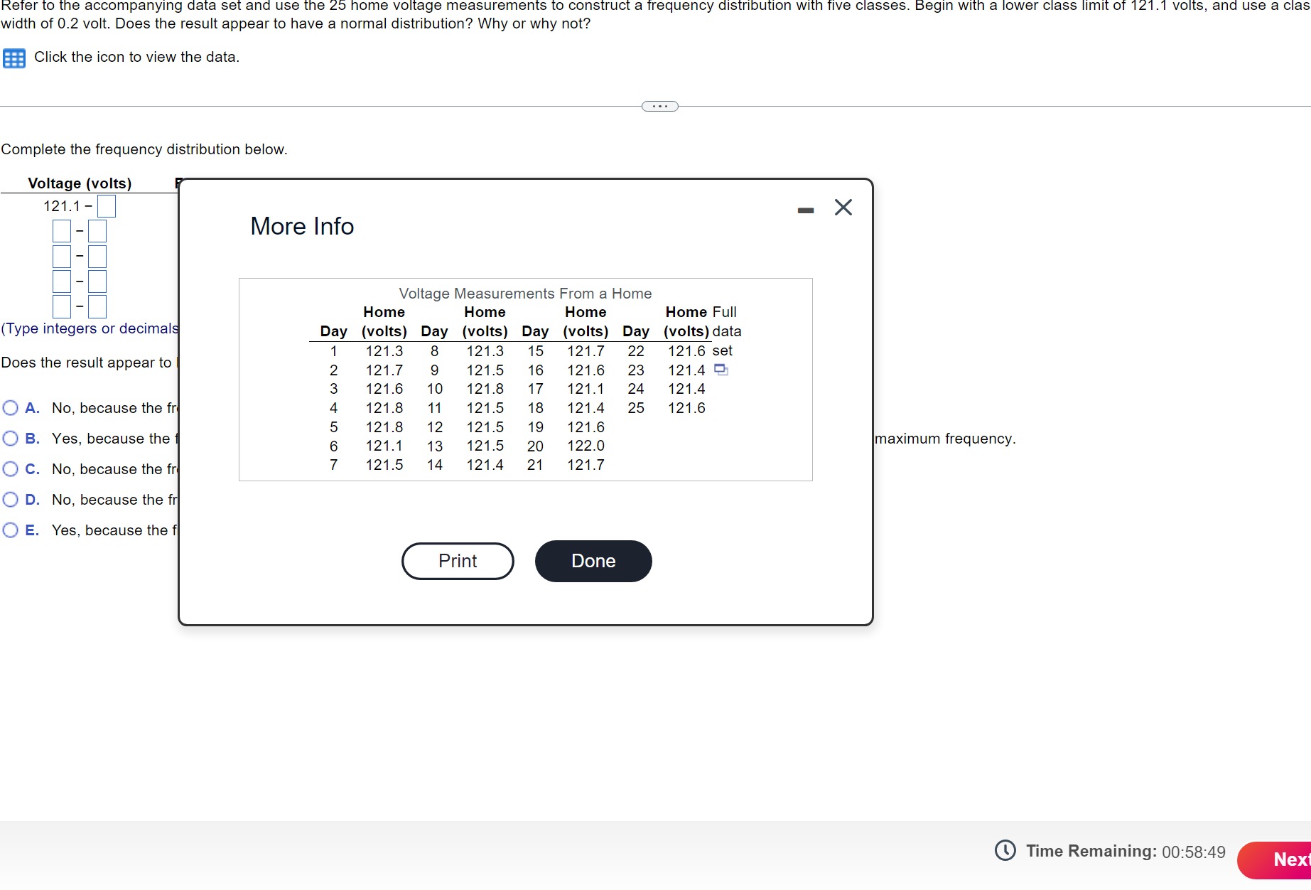 Solved width of 0.2 volt. Does the result appear to have a | Chegg.com