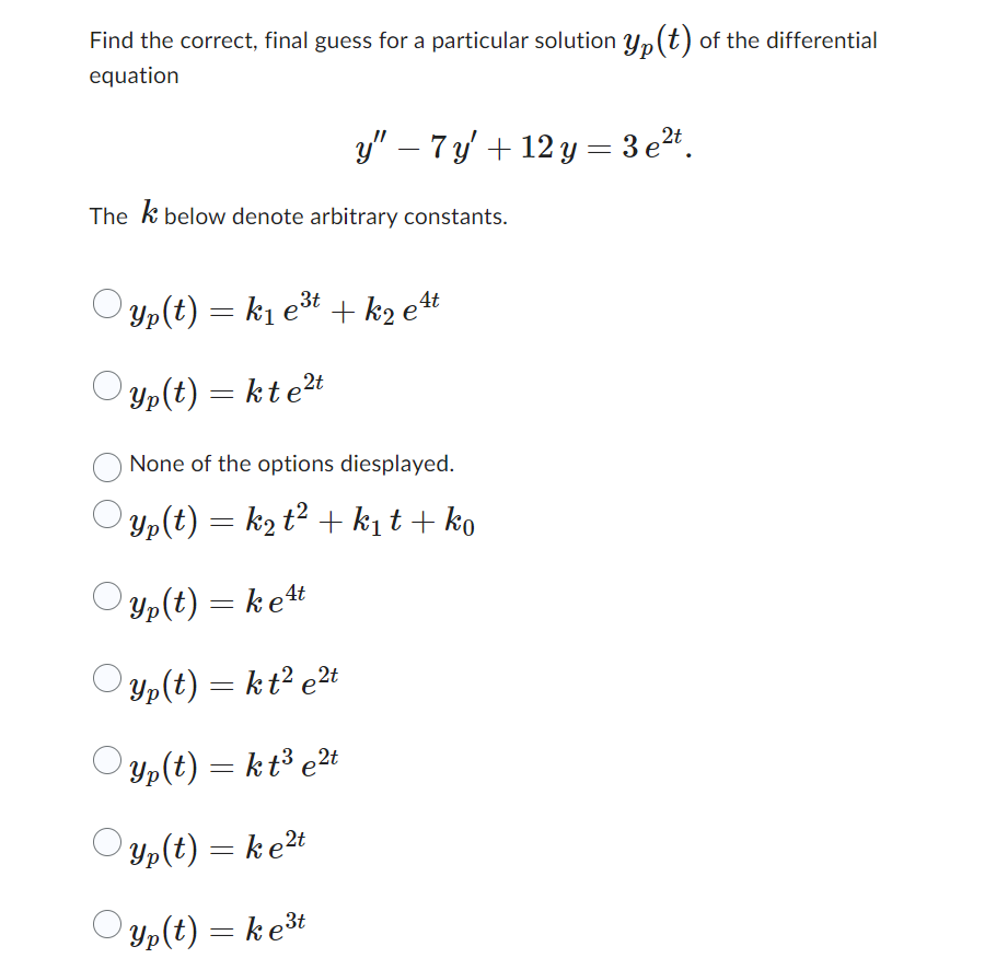 Solved Find the correct, final guess for a particular | Chegg.com