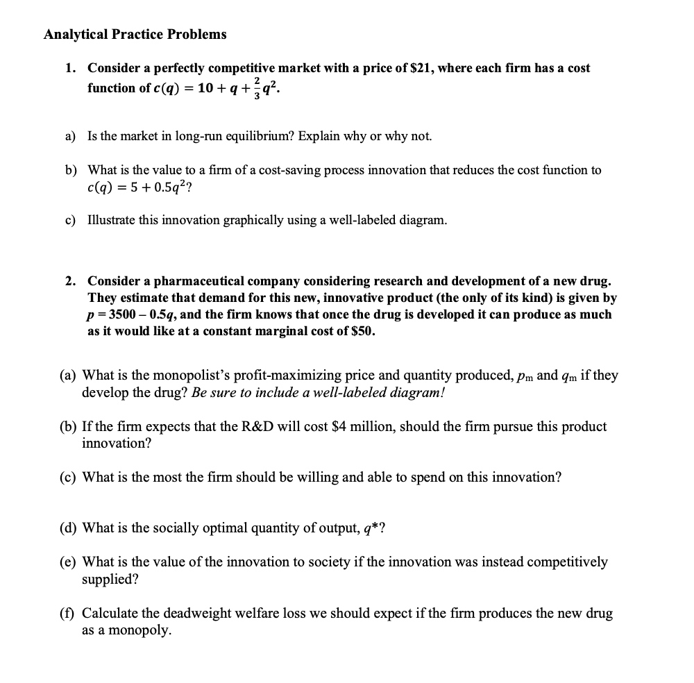solved-analytical-practice-problems-1-consider-a-perfectly-chegg