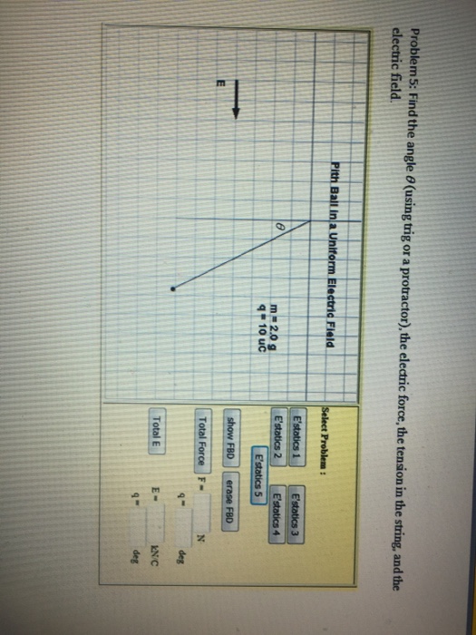Solved Problem 5: Find the angle θ (using trig or a | Chegg.com
