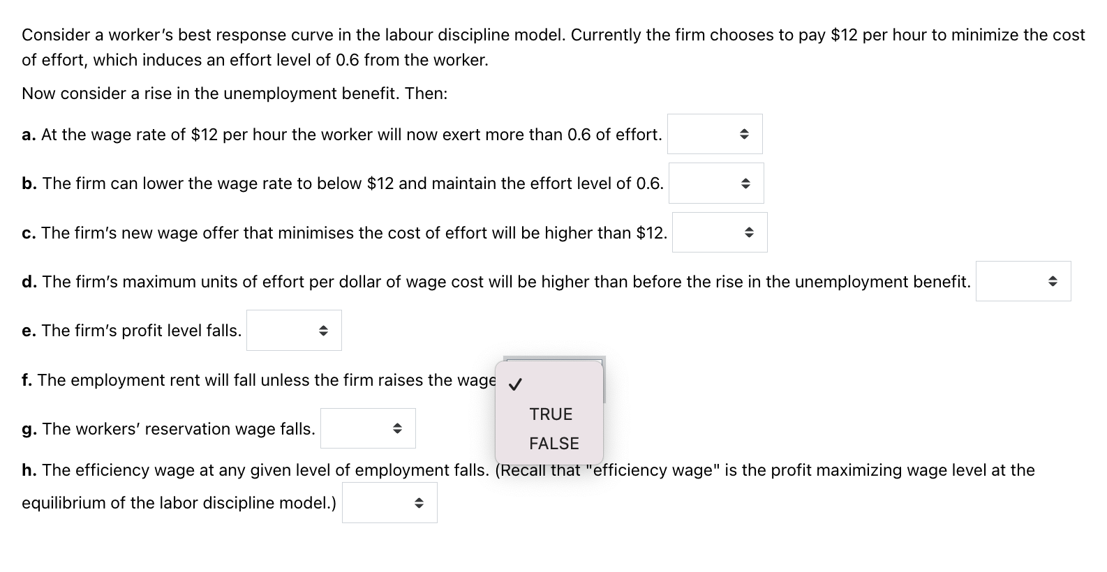 Solved Consider a worker's best response curve in the labour | Chegg.com