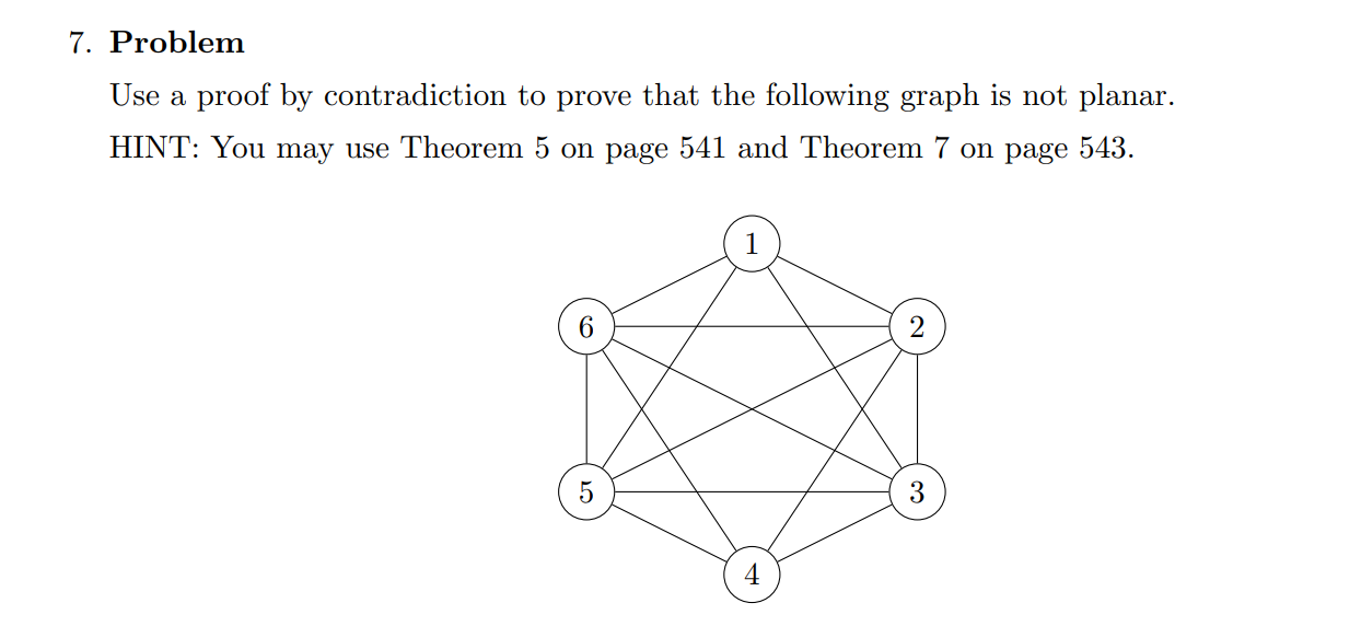 Solved Theorem 5 (Euler's Formula for Planar Graphs) For any | Chegg.com