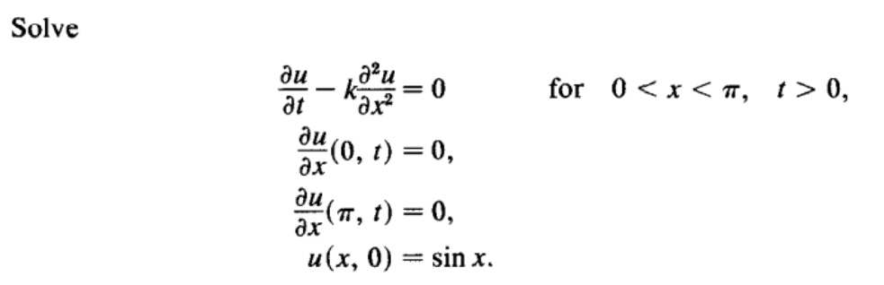 Solved This is a partial differential equations problem | Chegg.com