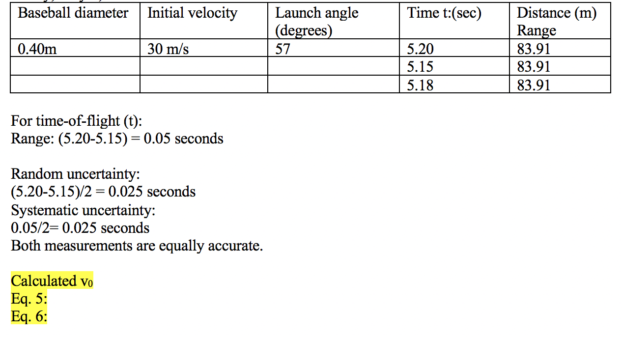 Solved Use Eq. 5 and Eq. 6 to calculate two separate values | Chegg.com