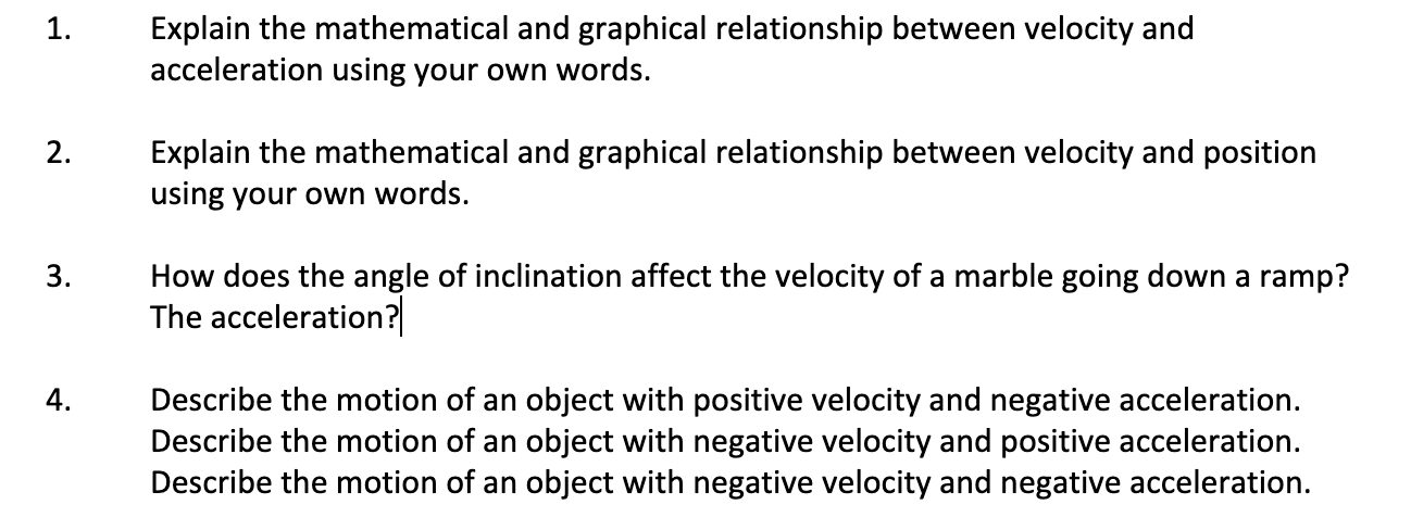 Solved 1. Explain the mathematical and graphical | Chegg.com