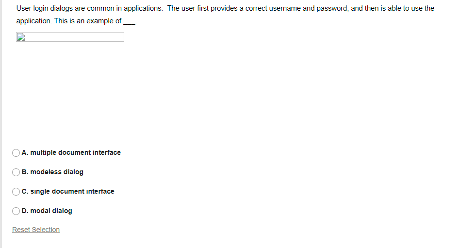 Solved User login dialogs are common in applications. The | Chegg.com