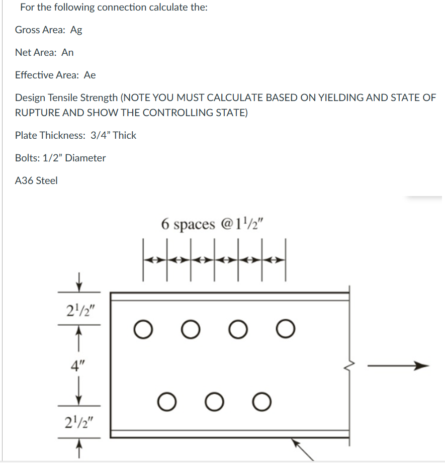 Solved For the following connection calculate the:Gross | Chegg.com