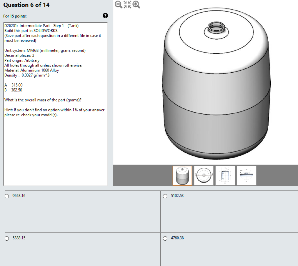 Solved D20201: Intermediate Part - Step 1 - (Tank) Build | Chegg.com