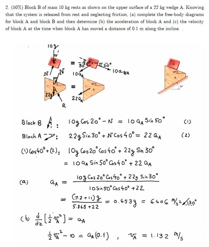 Solved The solution is provided in the picture, however it | Chegg.com