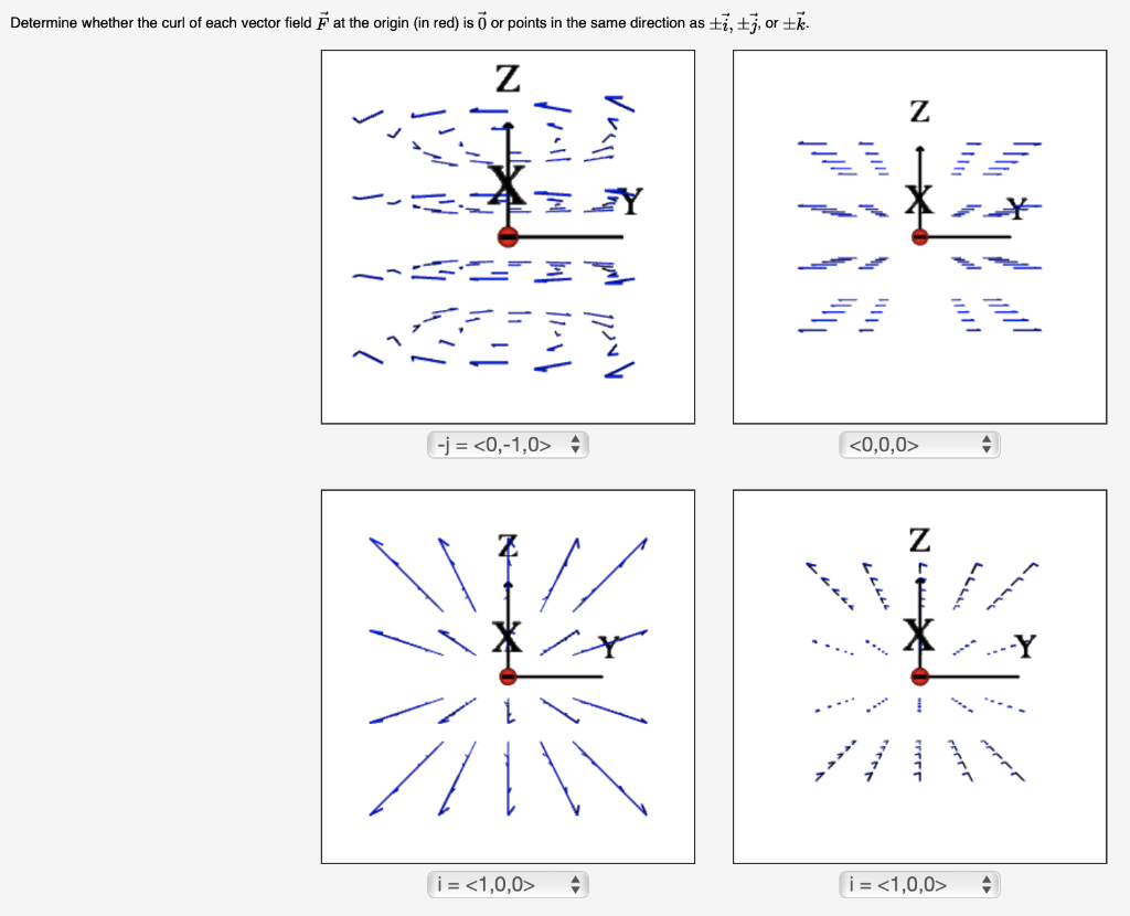 Solved Determine whether the curl of each vector field F at | Chegg.com