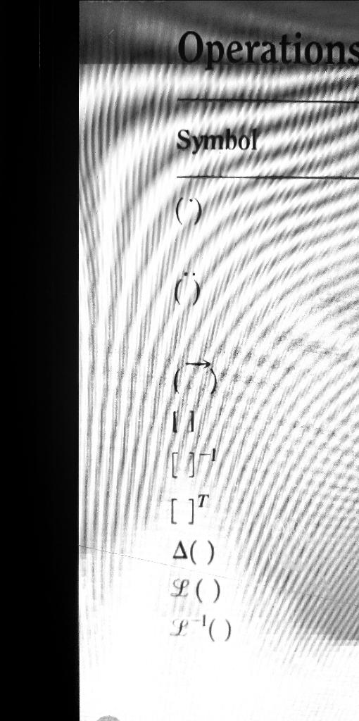 Solved Operations Symbol [ ] Δ) LO) L'O | Chegg.com