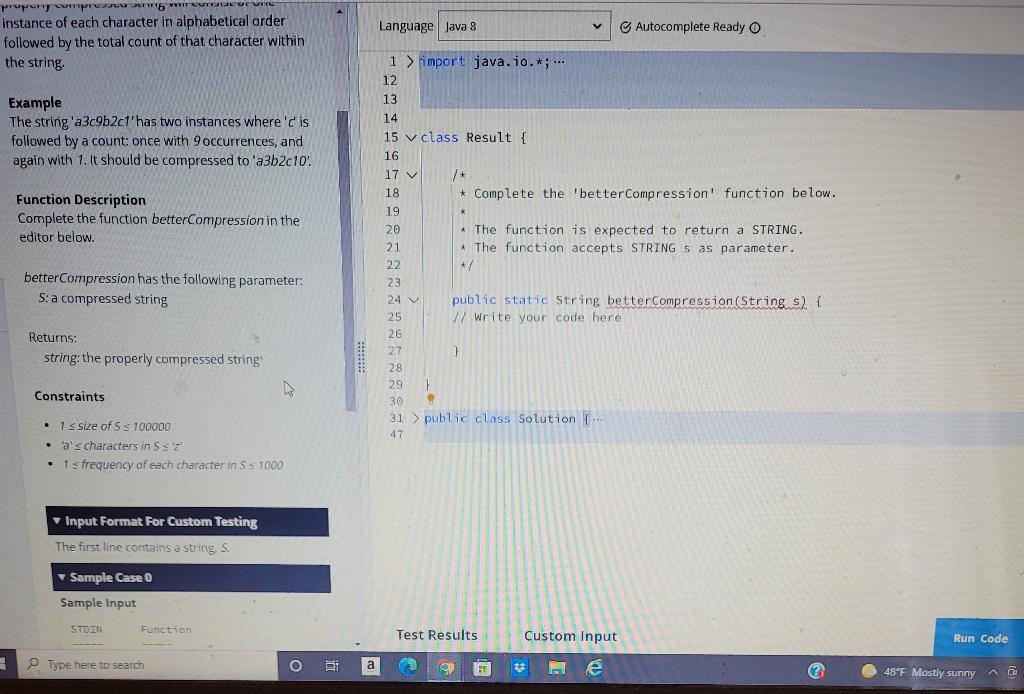 Solved Language Java 8 Prvery surprvaru ть mr vлтаас | Chegg.com