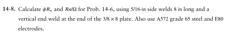 Solved 14-8. ﻿Calculate φRn ﻿and RnΩ ﻿for Prob. 14 -6, | Chegg.com