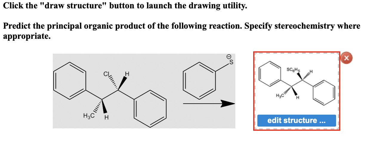 Solved Click the "draw structure" button to launch the | Chegg.com
