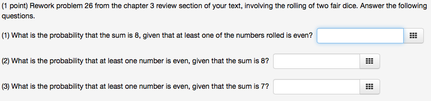 Solved 1 Point Rework Problem 26 From The Chapter 3 Review