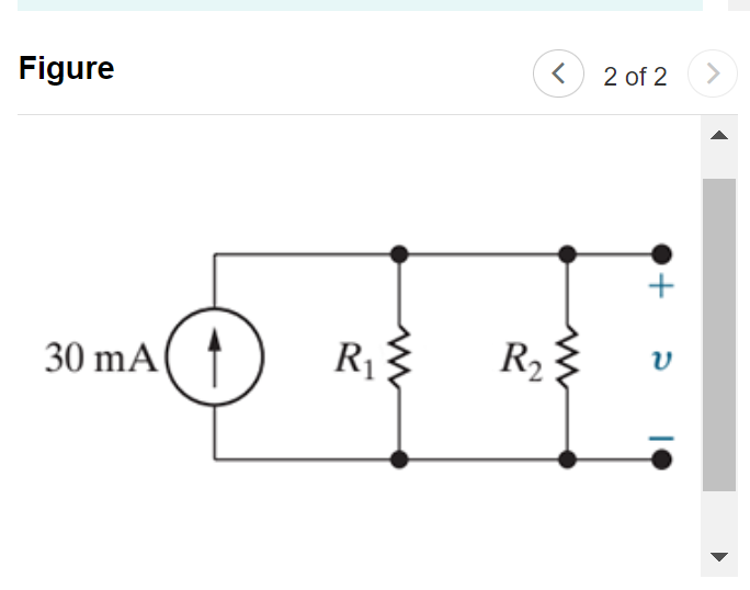 Solved The voltmeter shown in (Figure 1) has a full-scale | Chegg.com