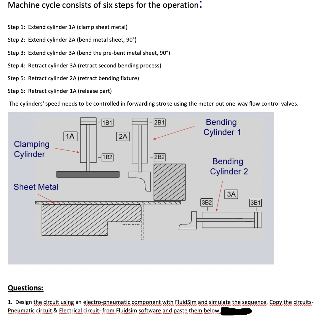 Solved Machine cycle consists of six steps for the | Chegg.com