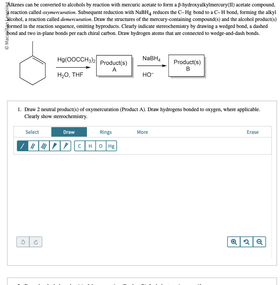 Solved Alkenes Can Be Converted To Alcohols By Reaction With