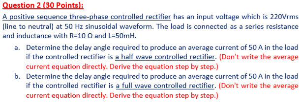 Solved Question 2 (30 Points): A positive sequence | Chegg.com