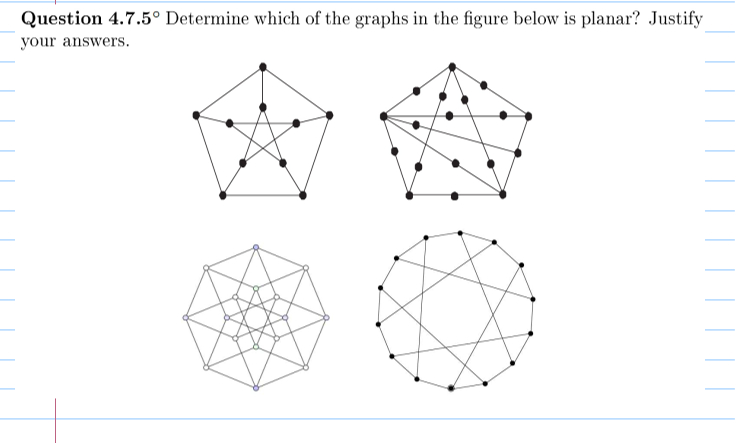 Solved Question 4.7.5 \( { }^{\circ} \) Determine which of | Chegg.com Solved Question 4.7.5 \( { }^{\circ} \) Determine which of | Chegg.com