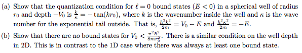 Solved (a) Show that the quantization condition for l=0 | Chegg.com