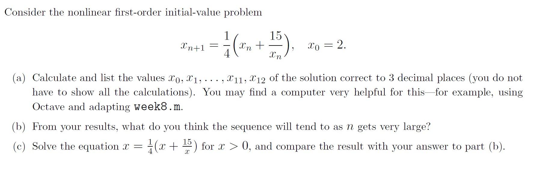 Solved Difference Equations Please Give Explanation As W 