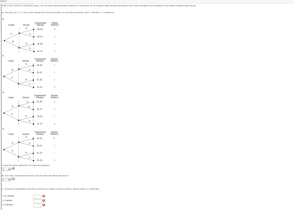 Solved mework when a new machine is functioning properly, | Chegg.com