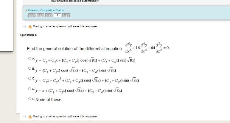 Solved Your answers are saved automatically Question | Chegg.com