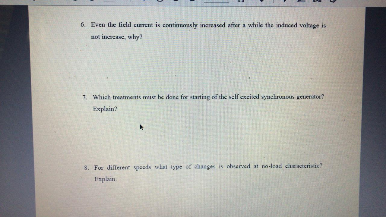 Instructions: 1. Perform the open-circuit test of the | Chegg.com