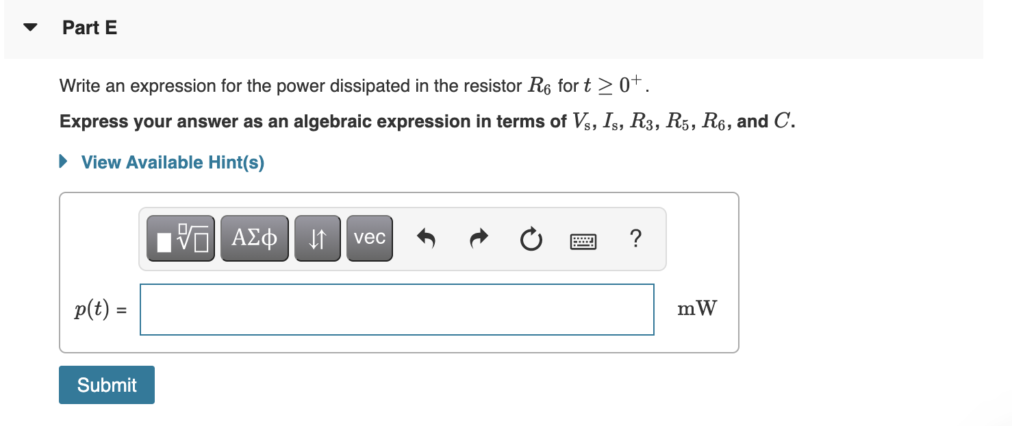 Solved Review Constants Part A Learning Goal: To analyze an | Chegg.com