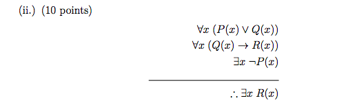 Solved Prove the validity of the following arguments using | Chegg.com