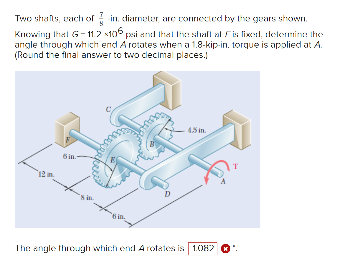 Solved Two shafts, each of 1 -in. diameter, are connected by | Chegg.com