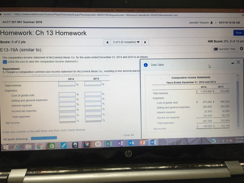 Solved Do Homework Jennifer Yassen Google Chrome Secure | | Chegg.com Solved Do Homework Jennifer Yassen Google Chrome Secure | | Chegg.com