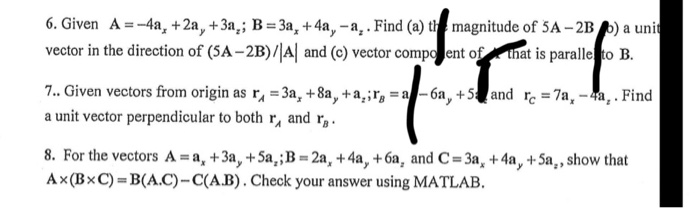 Solved Question 6, 7 and 8. Could you guys please do the | Chegg.com