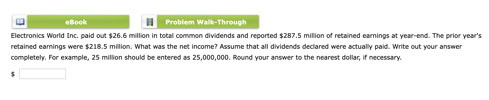 Solved eBook Problem Walk-Through Patterson Brothers | Chegg.com
