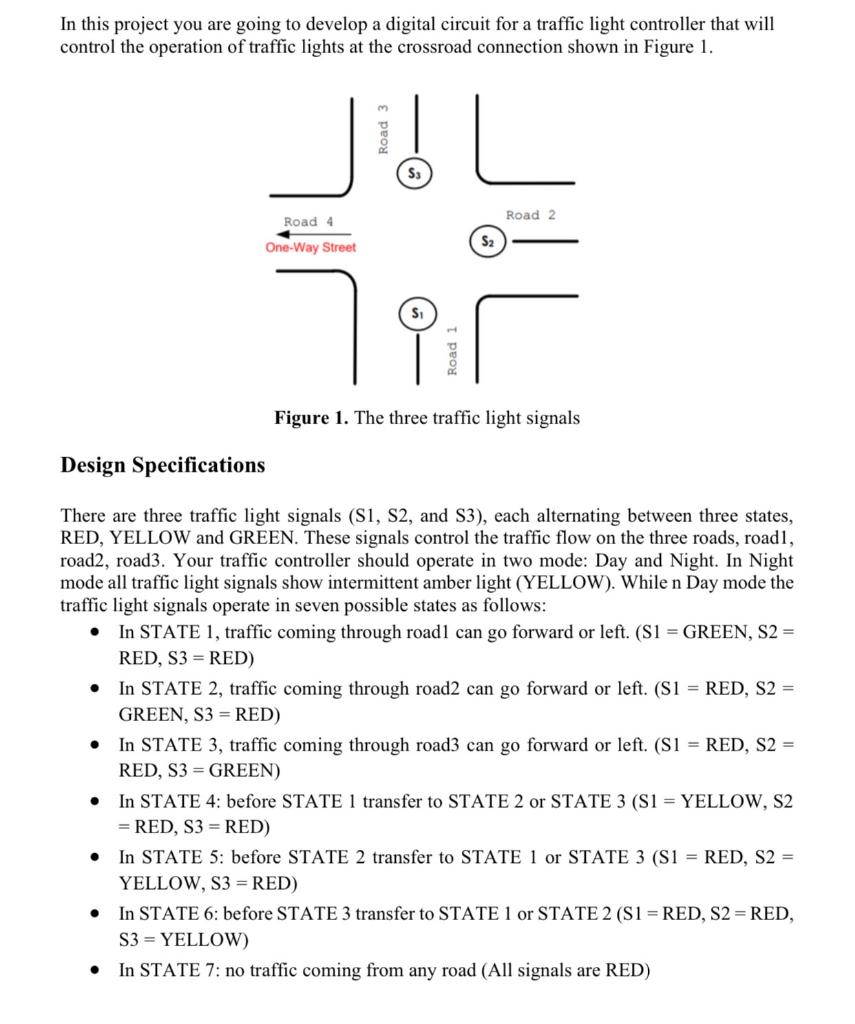 Solved In this project you are going to develop a digital | Chegg.com